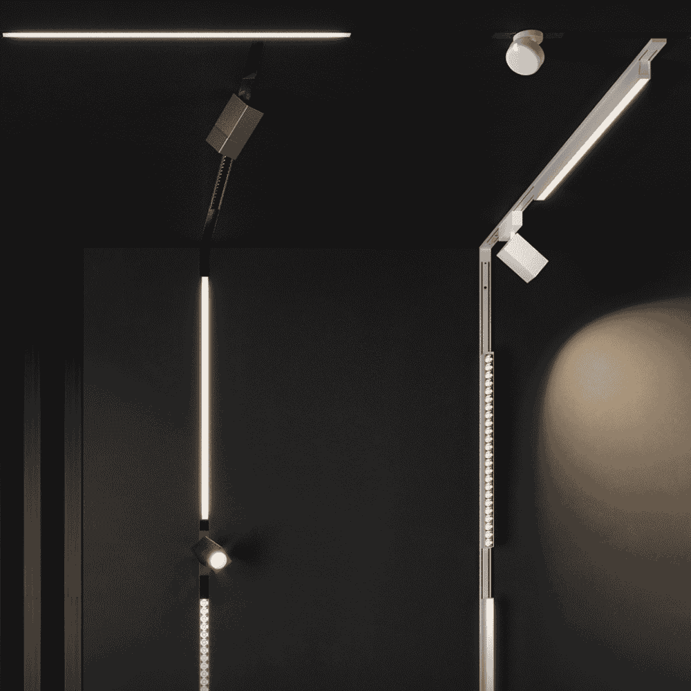 Aqara V1 Embedded track Plastering version 2meter (White/Grey) – Seven ...