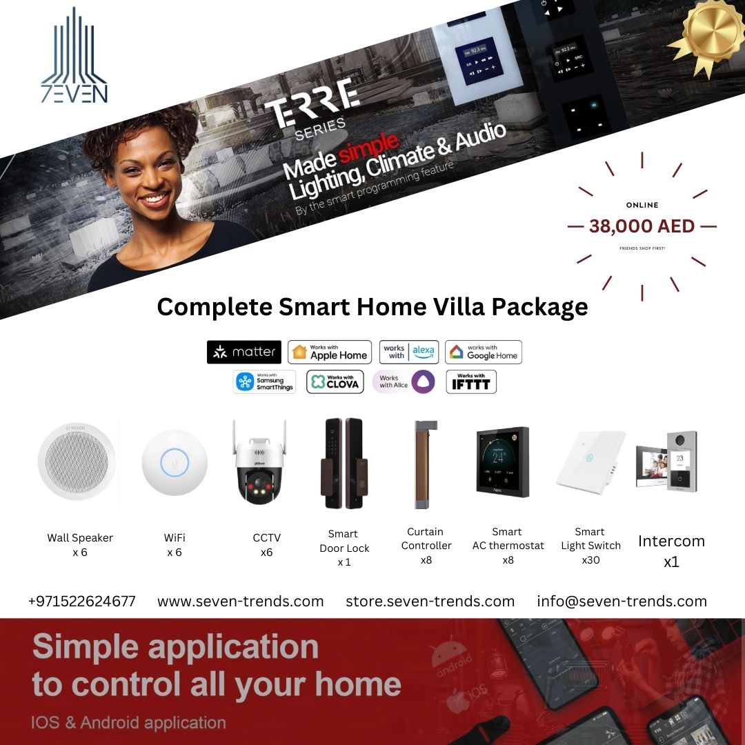 Smart Home Villa Package (Include the installation) – Seven Trends